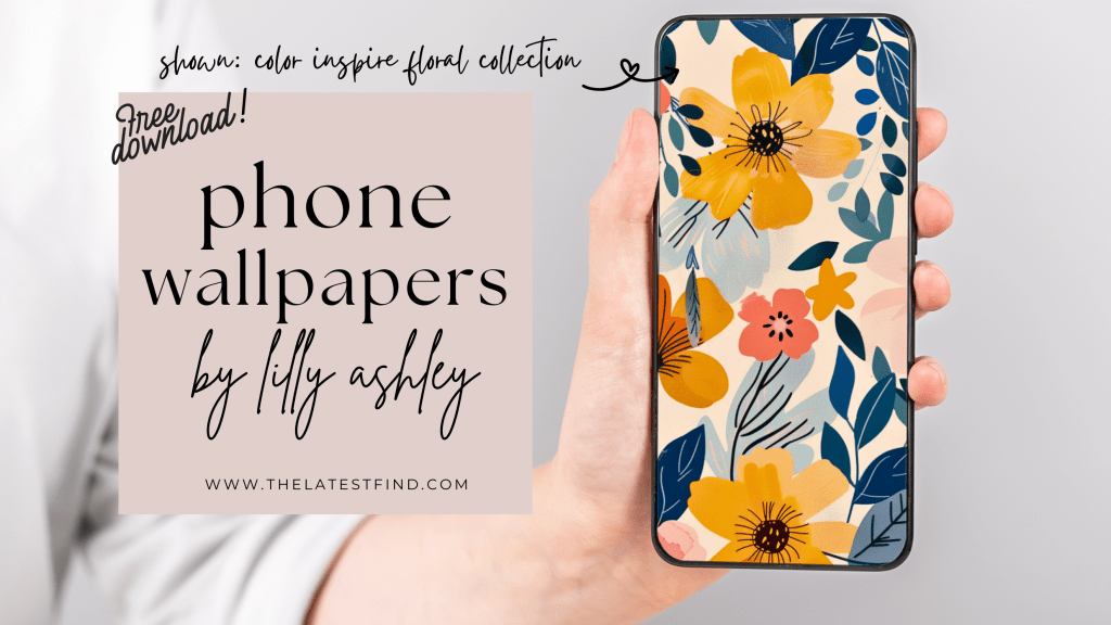 Color and Design Inspiration on the Go: Free Phone Wallpapers - Lilly ...