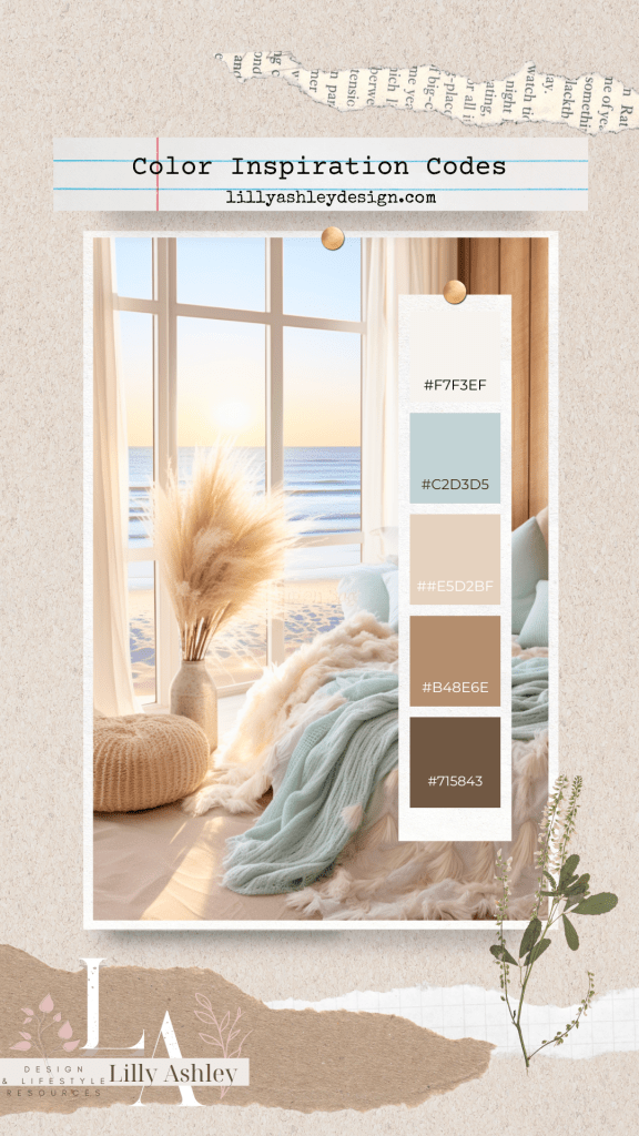 Create a Serene Coastal Vibe in Your Bedroom with Beach-Inspired Colors ...