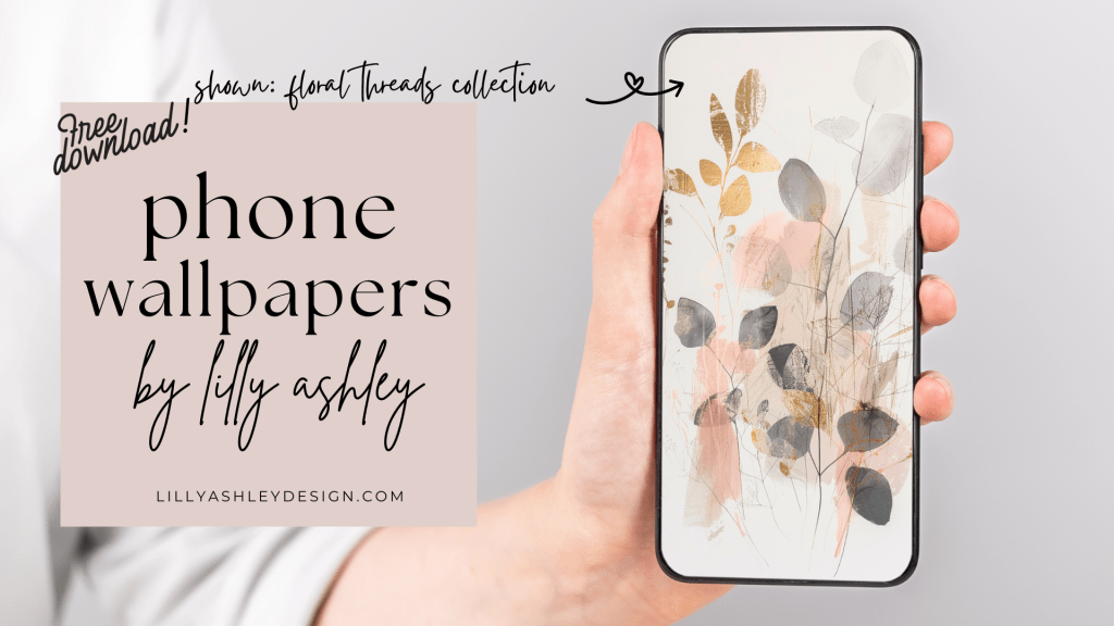 Floral Threads: Fresh Design Inspiration with Free Downloadable Phone ...