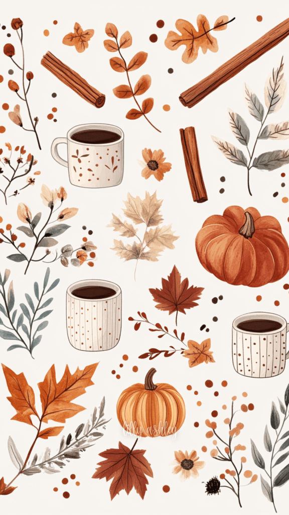 Cozy Fall Wallpaper Collection - Lilly Ashley Design