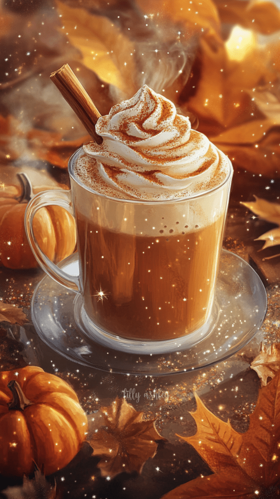 Introducing Our New Pumpkin Latte Free Phone Wallpaper Collection ...