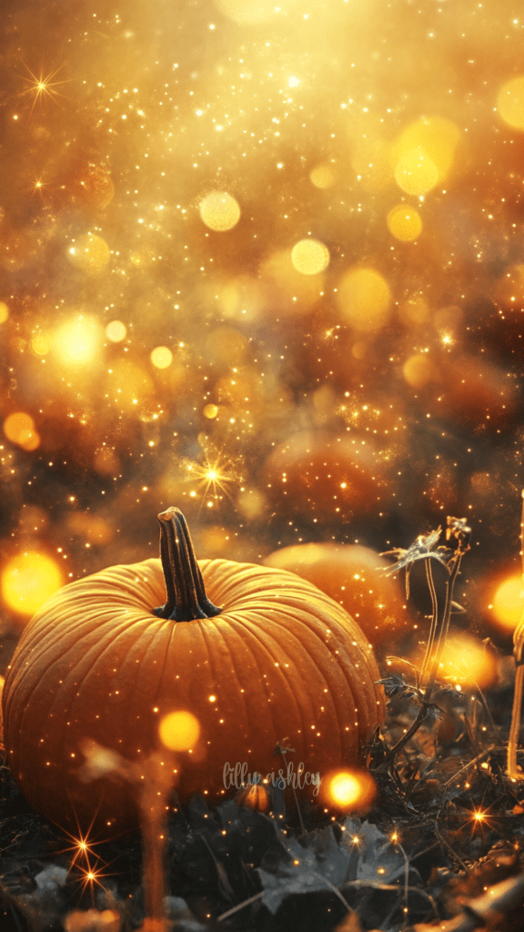 Pumpkin Sunrise: Free Fall Phone Wallpapers