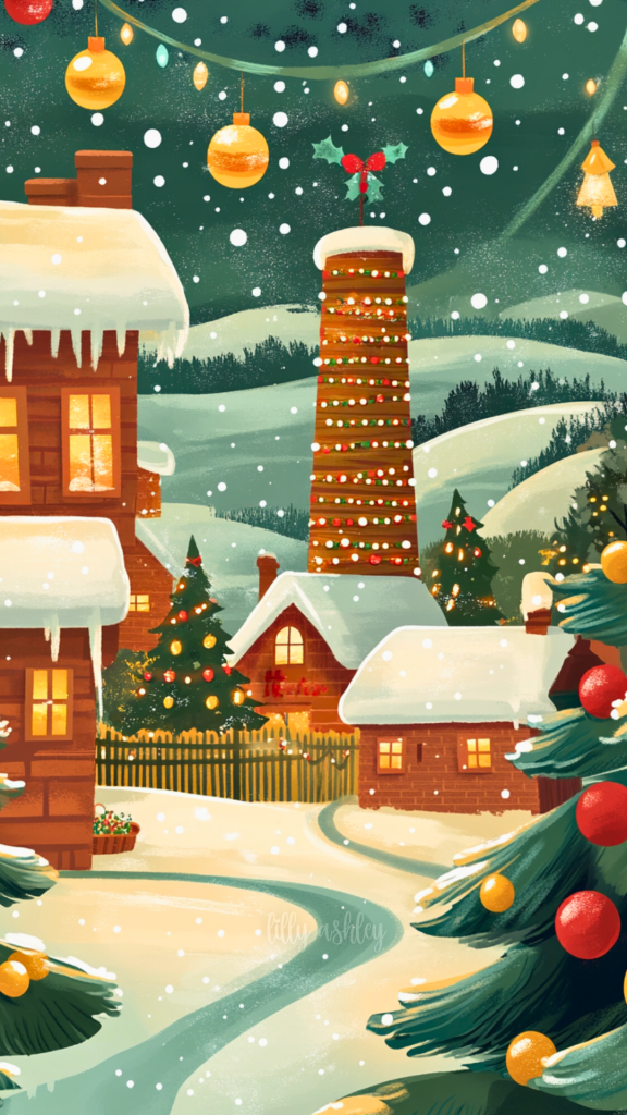 Festive Holiday Wallpaper Collection - Lilly Ashley Design