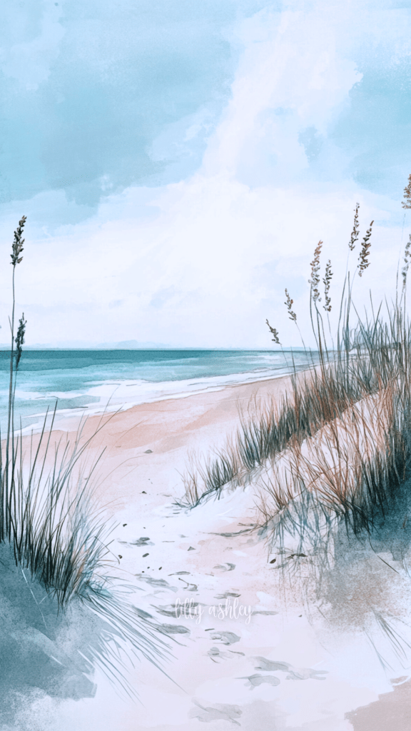 Beach Dreamer: Free Phone Wallpapers to Brighten Your Day - Lilly ...