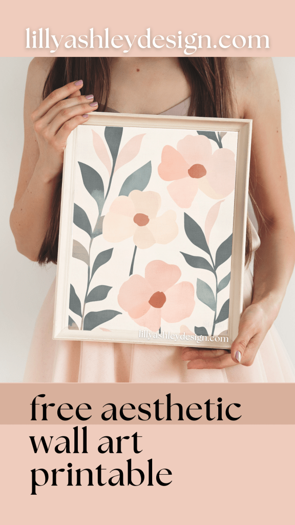 Free Floral Wall Art Printables – Aesthetic Spring Decor for Your Home ...
