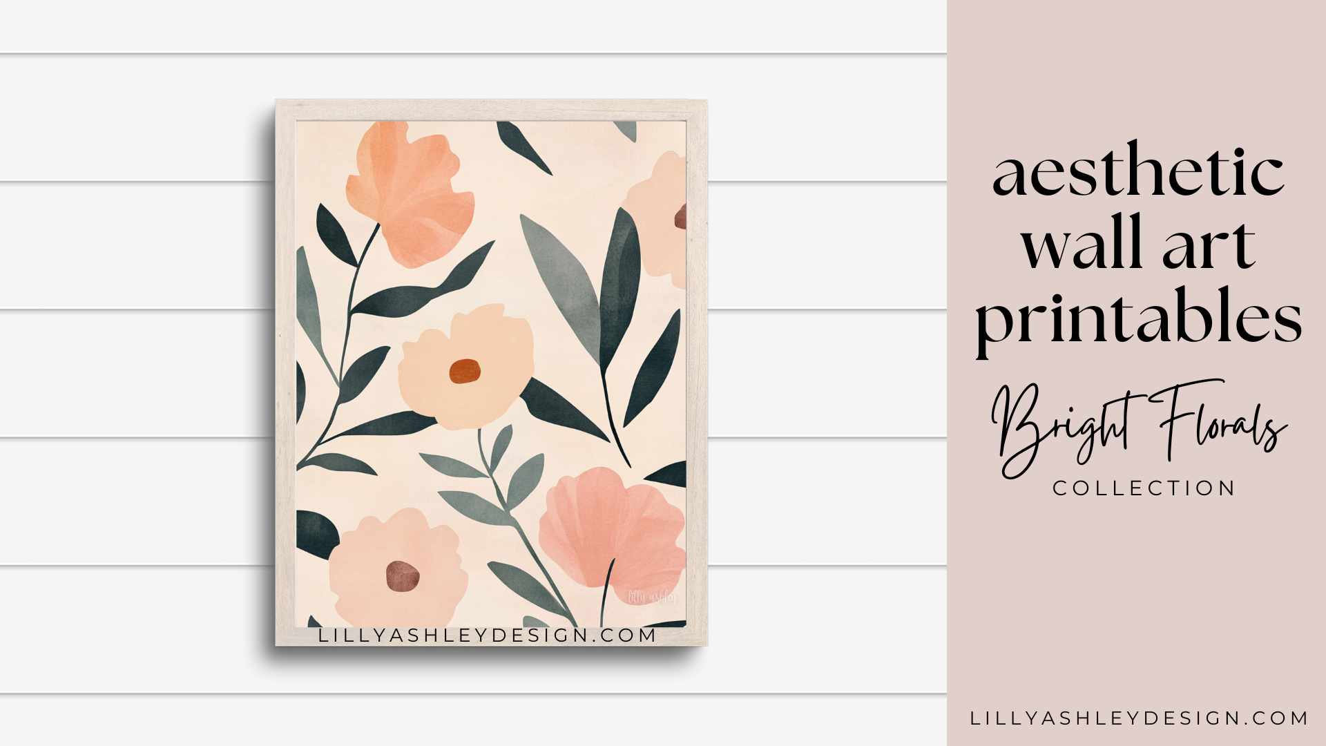 Free Floral Wall Art Printables – Aesthetic Spring Decor for Your Home ...