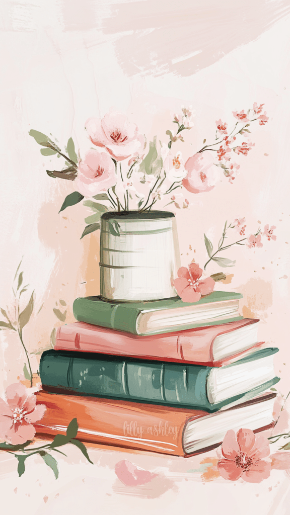 New Additions to Free Phone Wallpapers: Floral Book Club 3 - Lilly ...